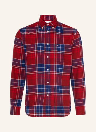 Tommy Hilfiger Flanellhemd Regular Fit rot