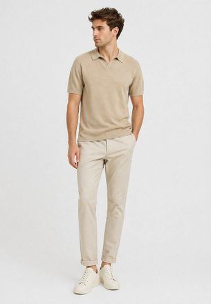 Blend Poloshirt Klassischer Kragen Feine Strickoptik f&uuml;r Herren BHBRAY KNIT POLO SPLIT NECK