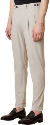 Roberto Ricci Design Rrd, Homme, Pantalons, Beige, Taille: M Surflex Chino Double Pence Pant