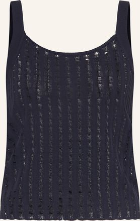 HUGO BOSS Stricktop Fotaras blau