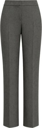 Liviana Conti Straight Hosen - - Trousers - Damen - Grau - L