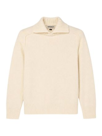 Sebago Rollkragenpullover - Wei&szlig;