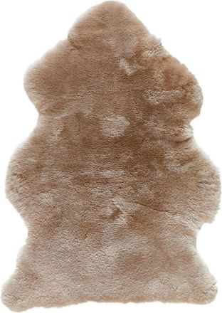 Linea Natura Schaffell Sidney, Schlamm, Fell, Tierform, 60x90 cm, Bsci, Oeko-Tex Standard 100, pflegeleicht, Teppiche & B&ouml;den, Teppiche, Fellteppiche