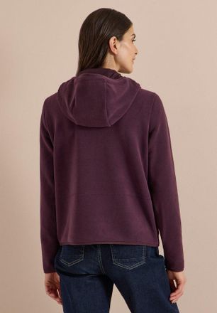 Cecil Fleecejacke in Unifarbe