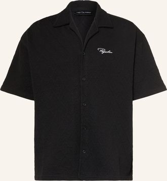 Pegador Pegador Kurzarm-Hemd Jovren Comfort Fit schwarz