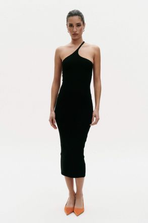 Benu Schwarzes Strickkleid