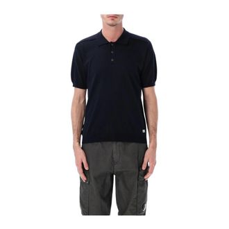 C.P. Company C.p. Company - Polo en maille - Homme - Tops - Bleu - Taille: L