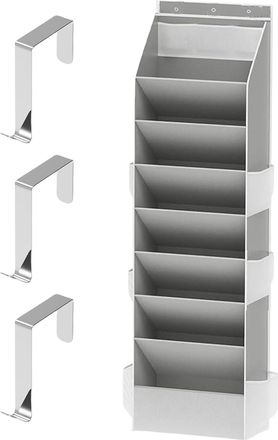 Generico Organizer für Hängeschrank, vertikal, mehrschichtig, für Schlafzimmer, Wohnheim, Schlafzimmer, Badezimmer, Boots, Zubehör