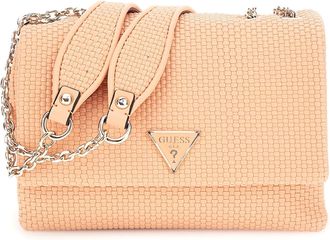Guess Phaedra Convertible Xbody Flap Bag Apricot