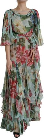 Dolce & Gabbana Femme, Robes, Multicolore, Taille: 34 FR Maxi Robes
