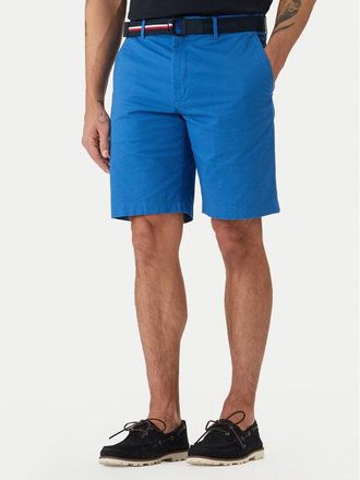Tommy Hilfiger Shorts-Set mit G&uuml;rtel Denton MW0MW42349 Blau Slim Fit