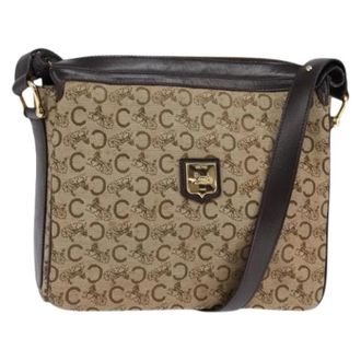 Celine Sac bandouli&egrave;re vintage Pre-owned - Femme - Pre-owned - Brun - Taille: ONE Size