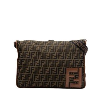 Fendi Pre-owned Canvas Crossbody Bag - - Pre-owned - Damen - Braun - ONE SIZE