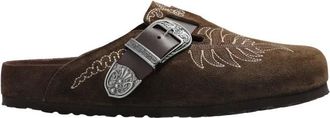 Etro Boston Embroidery - - Shoes - Herren - Braun - 45 EU