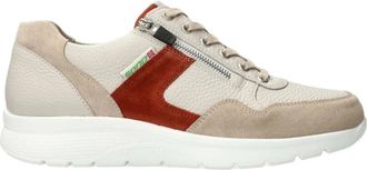 Mephisto Homme, Chaussures, Beige, Taille: 44 1/2 EU Amory Baskets