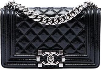 Chanel Sac bandouli&egrave;re Boy Flap Pre-owned - Femme - Pre-owned - Noir - Taille: ONE Size