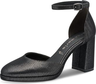 Tamaris Damen Pumps Vegan metallic 36
