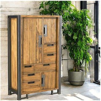 Pier Import Pier Import - Buffet haut bois de teck naturel canada