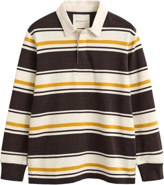 GANT Rugby-Shirt aus Baumwolle - - Tops - Herren - Mehrfarbig - XL