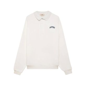 Autry Femme, Tops, Blanc, Taille: 38 FR Main SweaT-shirt