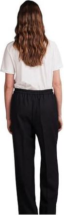 Pieces Pcneva Hw Wide Pants Noos Pantalon de Costume, Noir, S x 30L Femme