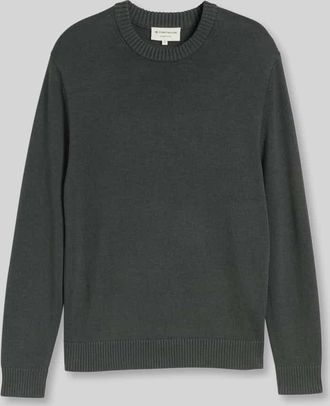 Tom Tailor Regular Fit Pullover aus reiner Baumwolle