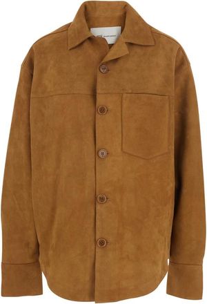 Ami Homme, Chemises, Brun, Taille: S Chemise Boutonn&eacute;e