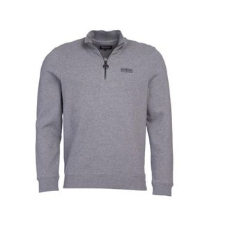Barbour Sweatshirt mit halbem Rei&szlig;verschluss - - Sweatshirts & Hoodies - Herren - Grau - L