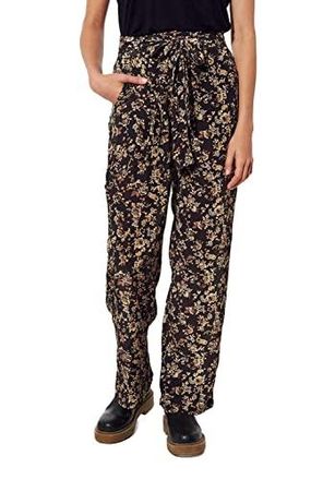 Kaporal Pantalon Fluide Fleuri Femme - Dova - XS - Marron