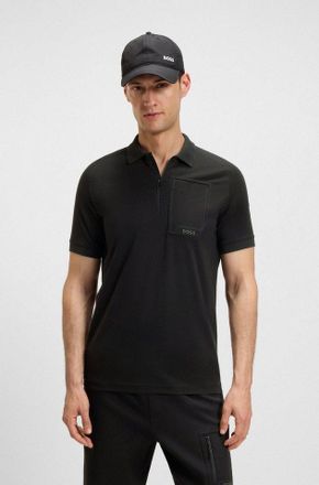 HUGO BOSS Poloshirt Polo Urban Tech mit feuchtigkeitsableitenden und schnell trocknenden Eigenschaften