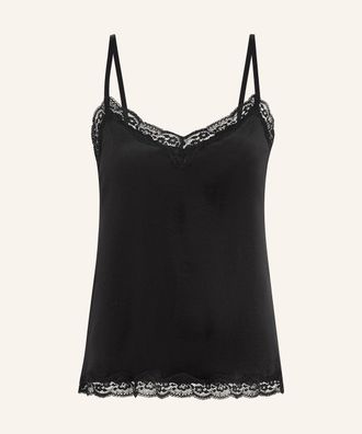 Hunkem&ouml;ller Hunkem&ouml;ller Schlafshirt Cami schwarz