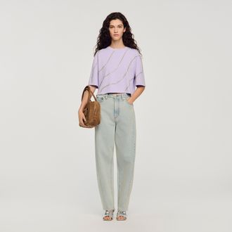Sandro Barrel-Jeans