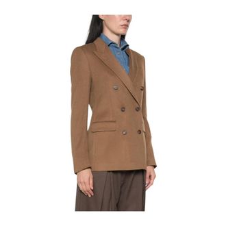 Tagliatore Parigi Blazer - Femme - Vestes - Brun - Taille: 36 FR