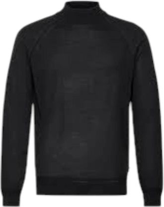 HUGO BOSS Homme, Pulls, Noir, Taille: 2XL Merino Wool Turtleneck H-Barcel
