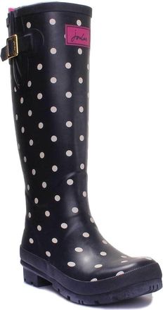 Joules Tom T_Wellyprint Wellyprint, Gummistiefel, Blau (Navy Spot NAVSPOT), 38 EU (5 UK)