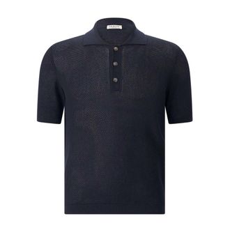 Phil Petter Homme, Tops, Bleu, Taille: L Polo Chemises