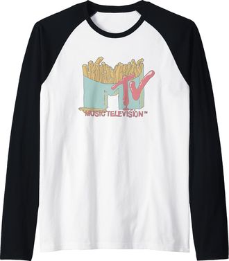 Giesswein Classic, mit MTV-Logo, Pommes Frites Raglan