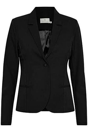 Kaffe Womens Classic Blazer with Long Sleeves Jersey Single Breasted