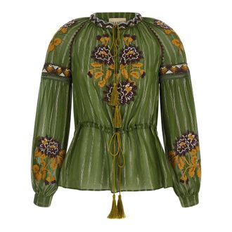 Valentino Garavani Damen, Blusen & Hemden, Gr&uuml;n, SGr&ouml;&szlig;e