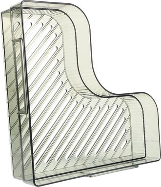 Angoily Badezimmer Eckregal Wandmontiert Transparentes Mehrzweck Wandregal aus Verschlei&szlig;festem Material mit Bel&uuml;fteter Ablage und Verst&auml;rktem Rahmen f&uuml;r Bada