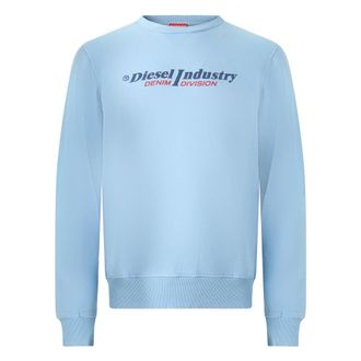 Diesel S-Ginn-Ind Sweatshirt - - Sweatshirts & Hoodies - Herren - Blau - XS