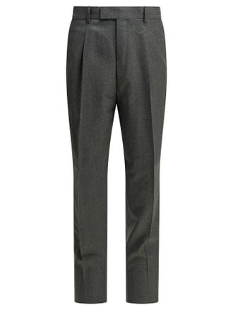 Ermenegildo Zegna Pantalon ajust&eacute; en laine Zegna