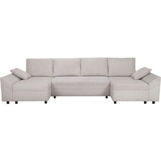 Habitat et Jardin Habitat Et Jardin - Panorama-Ecksofa aus Cord Vaugirard ii - 5-Sitzer - Beige