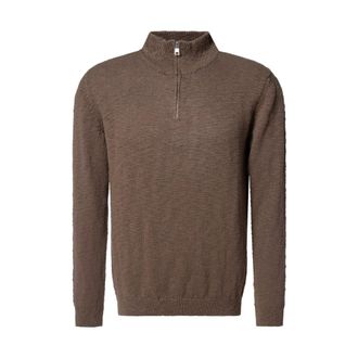 Baldessarini Homme, Sweatshirts et sweats &agrave; capuche, Brun, Taille: S Strickpullover Kolos