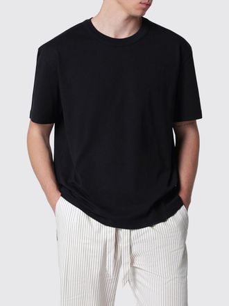 Tekla T-shirt en coton &agrave; coupe d&eacute;contract&eacute;e et &eacute;paules tombantes