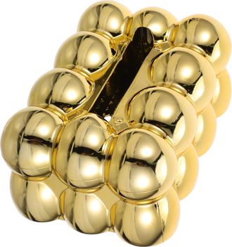 Aboofan Goldene Taschentuchbox-h&uuml;lle Rechteckig F&uuml;r Serviettenaufbewahrung Dekorativ F&uuml;r Zuhause Esszimmer Und B&uuml;ro