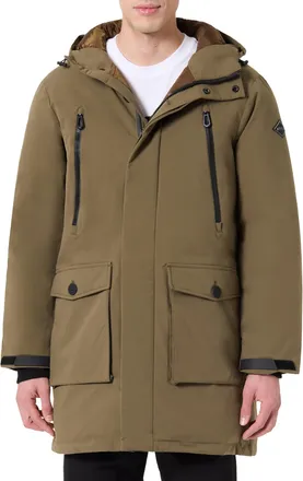 Replay Herren Parka mit Kapuze, Dark Olive 928 (Braun), L