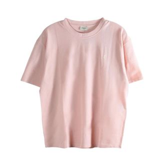 Saint Laurent Large Bord T Shirt - - Tops - Herren - Rosa - S