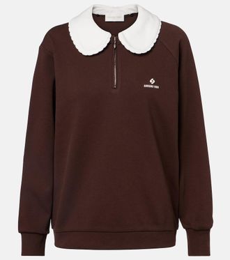 Shushu/Tong Sweat-shirt en coton mélangé à logo