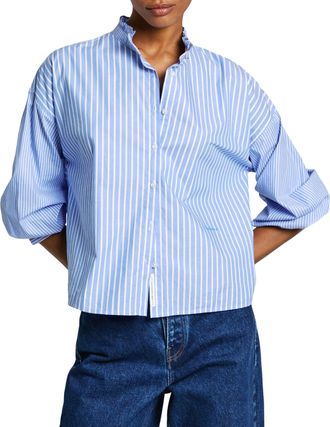 Pepe Jeans London Damen Pipery Hemd, Blau (Blau), X-Large